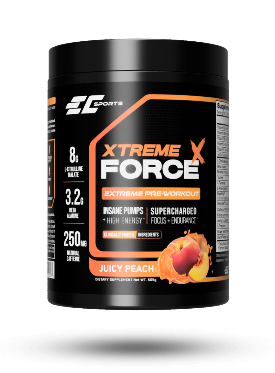 Xtreme Force Pre Workout - Energy, Power, and Focus Amplifier – EC ...