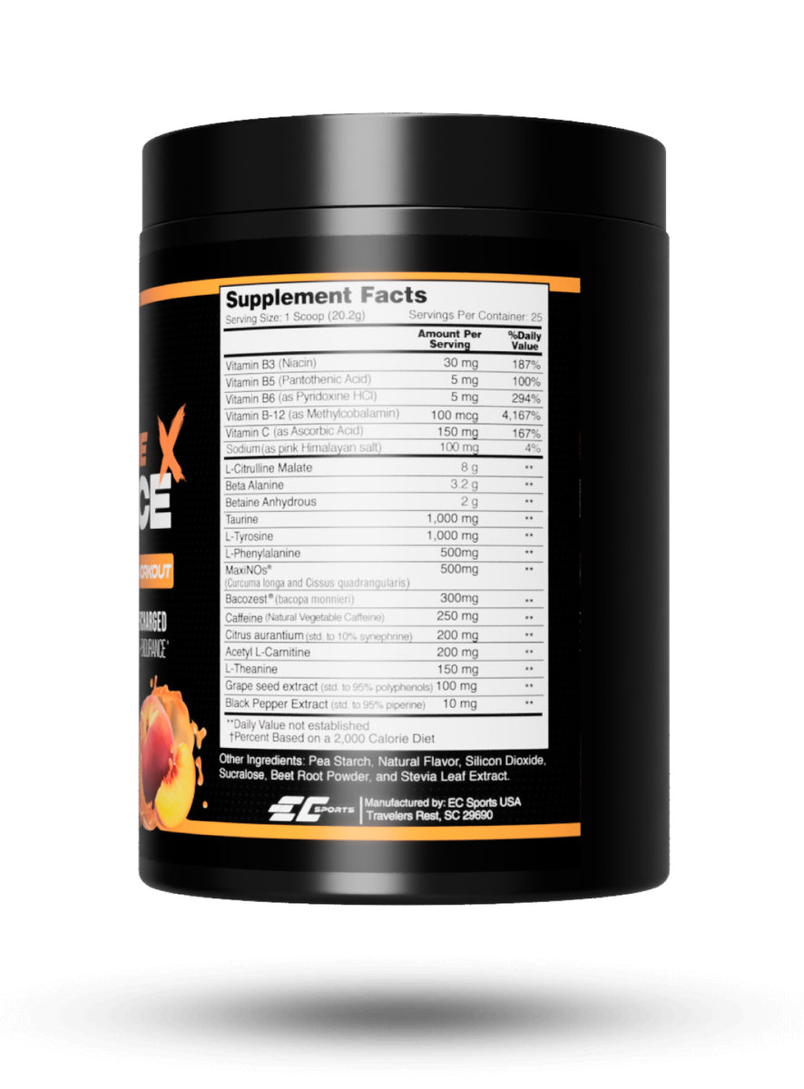 Xtreme Force Pre Workout - Energy, Power, and Focus Amplifier – EC ...