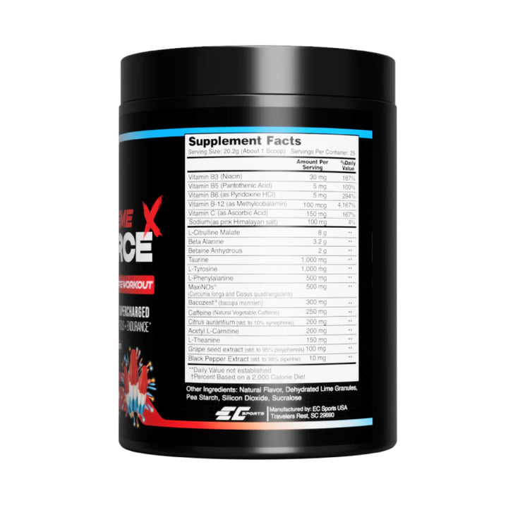 Xtreme Force Pre Workout - Energy, Power, and Focus Amplifier – EC ...