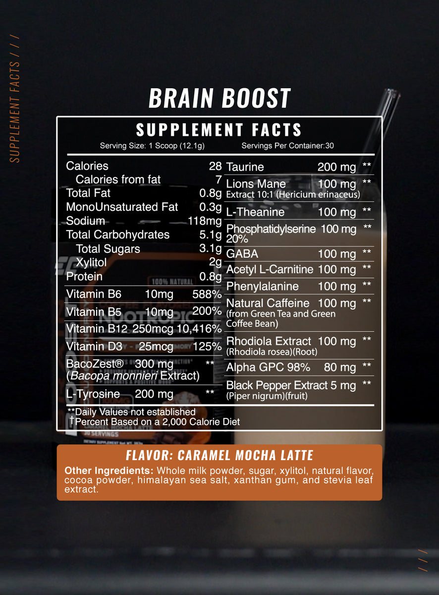 Brain Boost: Nootropic + Energy – EC Sports Supplements