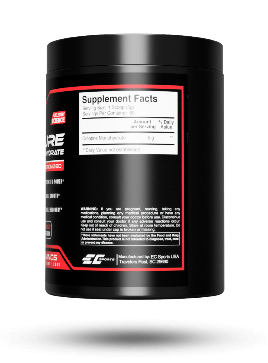 Creatine Monohydrate Powder – EC Sports Supplements