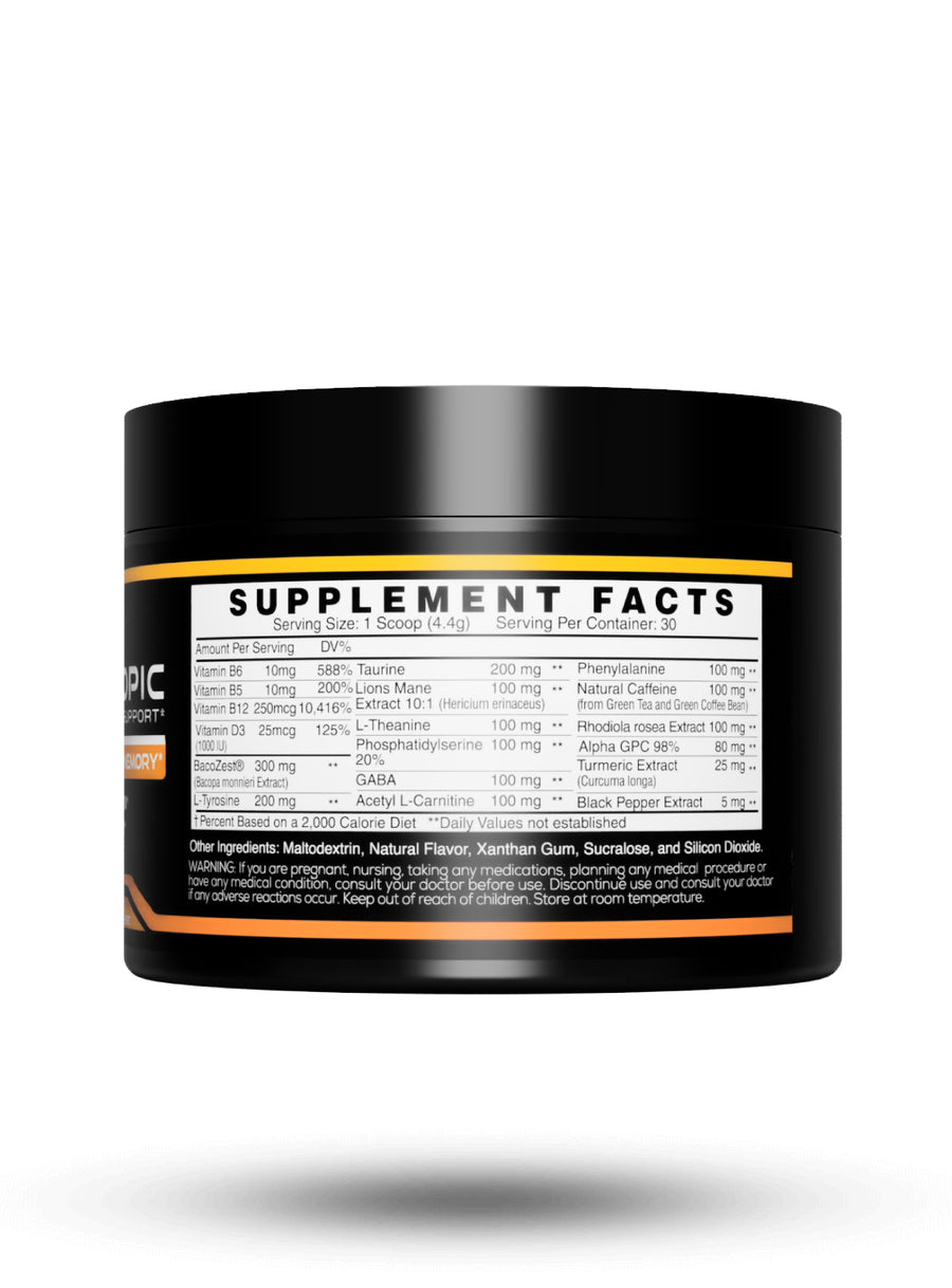 Brain Boost: Nootropic + Energy – EC Sports Supplements