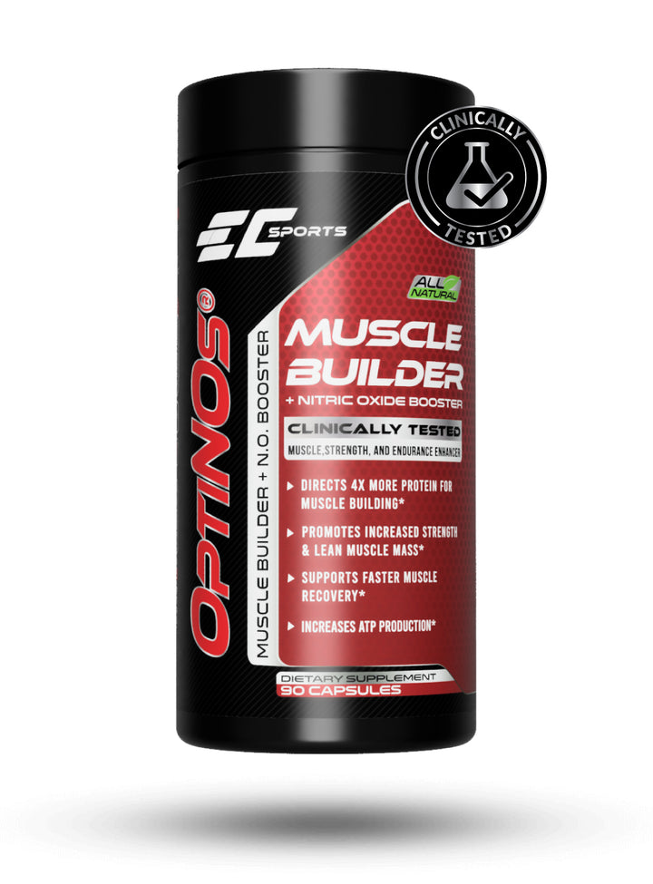 OptiNOs - Nitric Oxide Booster & Muscle Builder – EC Sports Supplements